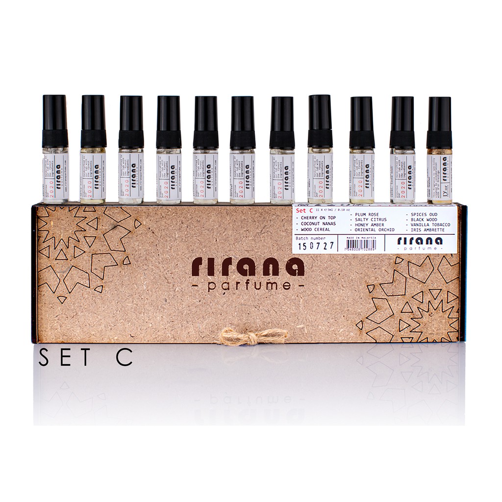 Original Rirana Parfum Discovery Set A, B & C – Scentphoria